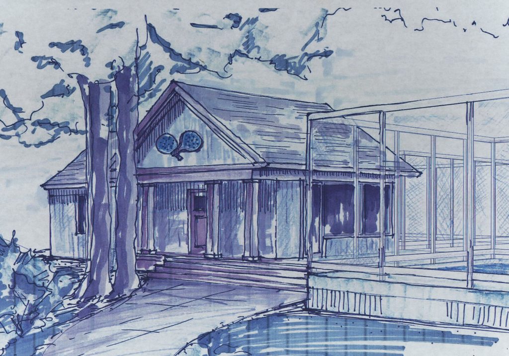 New Paddle Tennis Hut - L'ARC Architects